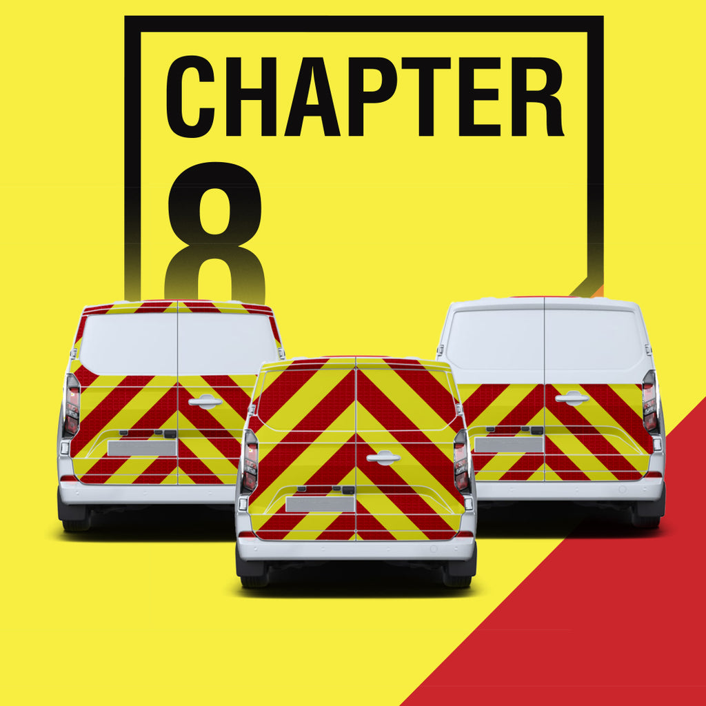 How Reflective Chevron Kits Improve Fleet Safety – Chapter 8 Shop