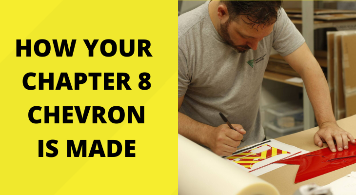 How your Chapter 8 Shop Chevron is Made